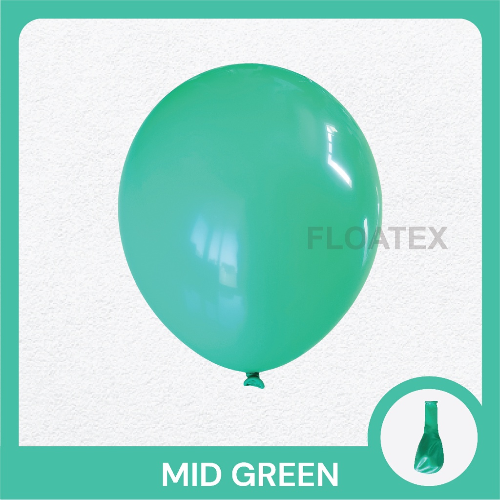 Floatex 3.2g High Quality 12 Inch Matte Latex Colorful Balloon Circle ...