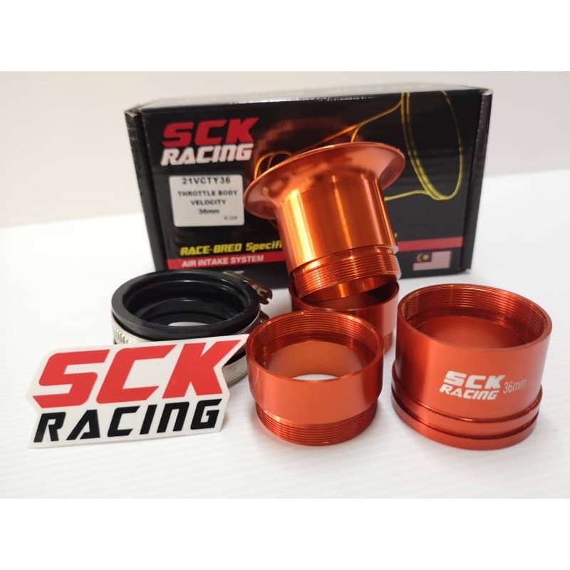SCK RACING THROTTLE BODY VELOCITY (32 / 36 / 40MM) | Shopee Malaysia