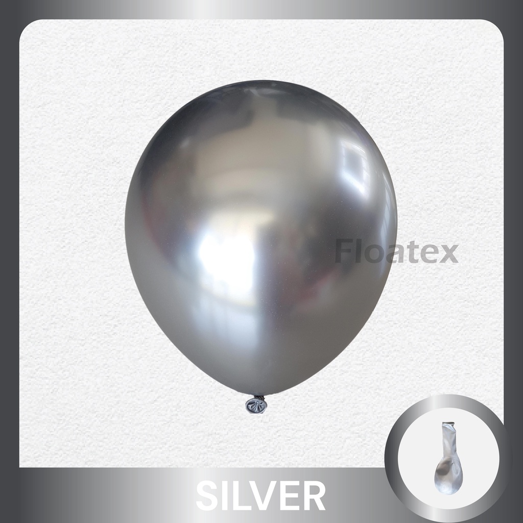 Floatex 3.2g 5,10,12,18,36 inch High Quality Chrome Shining Balloon ...