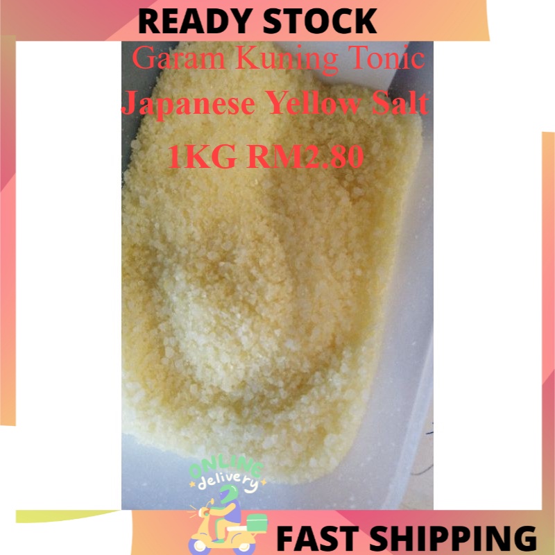 Yellow Premium salt, garam tonic kuning untuk merawat penyakit ikan ...