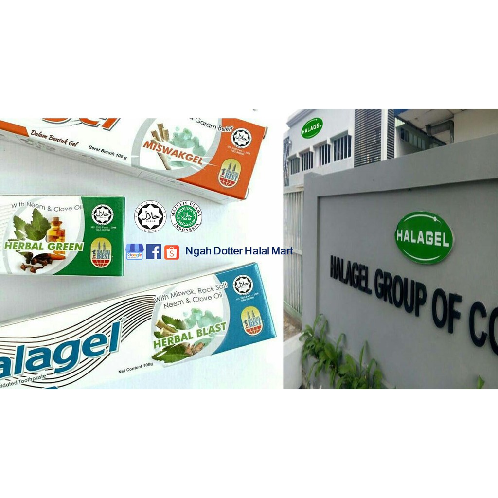 HALAGEL Toothpaste (Ubat Gigi HALAGEL) | Shopee Malaysia