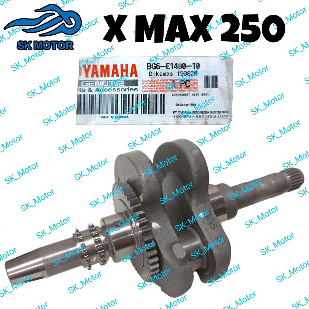 Yamaha X MAX 250 XMAX Original Crankshaft Crank Shaft Assy BG6-E1400-10 | Shopee Malaysia