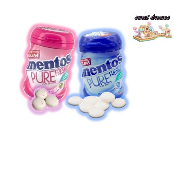 Bottles Perfetti Mentos Strong Mint Flavor and Berry Lime Mint Flavor ...