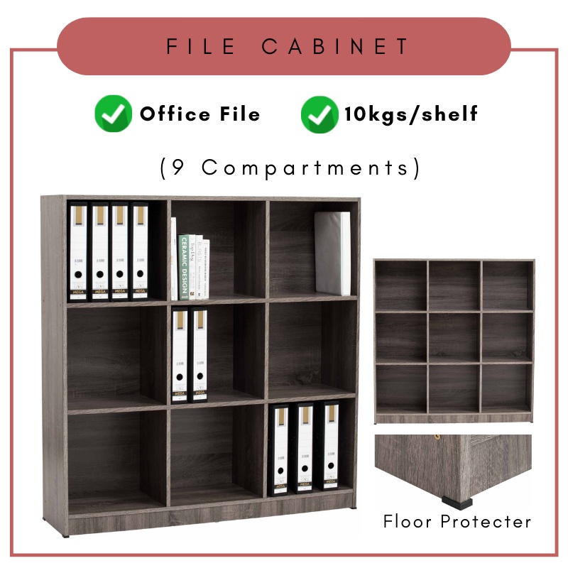 Alora Furniture- ECO 9C File Cabinet / Office Rack / Book Rack ...