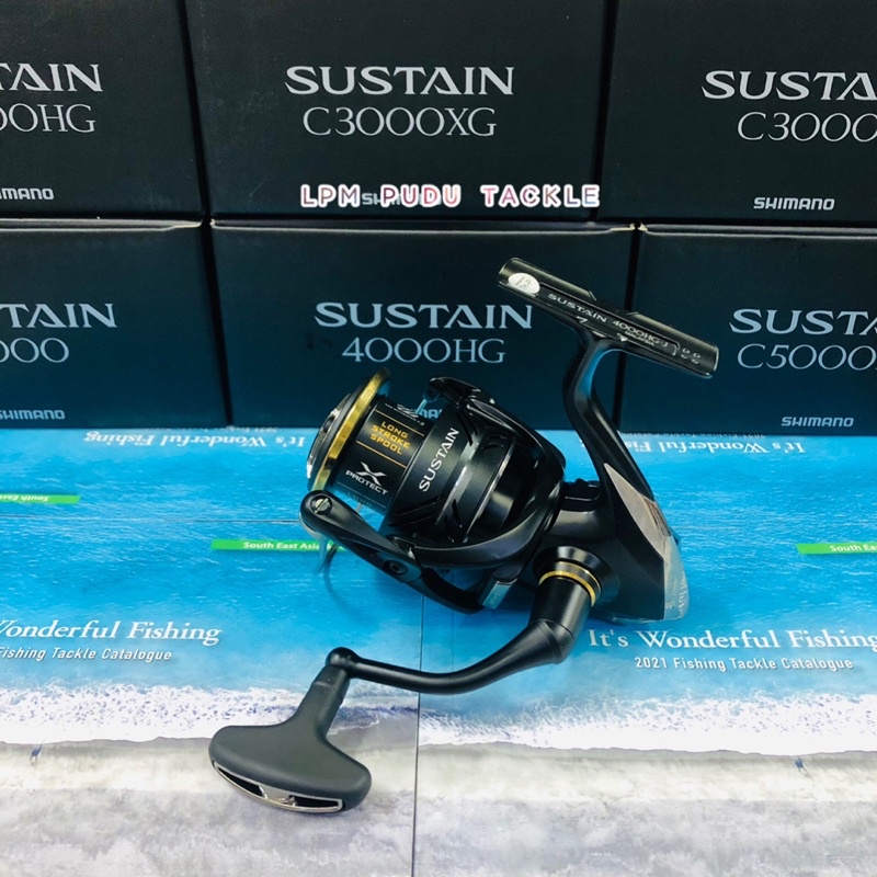 SHIMANO 21’ 2021 SUSTAIN SPINNING REEL | Shopee Malaysia