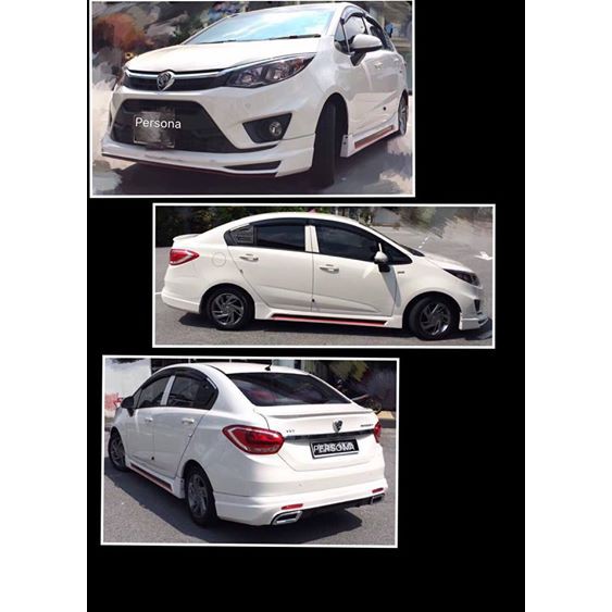 proton persona vvt 2016 sportivo v2 bodykit murah betong bodykit ...
