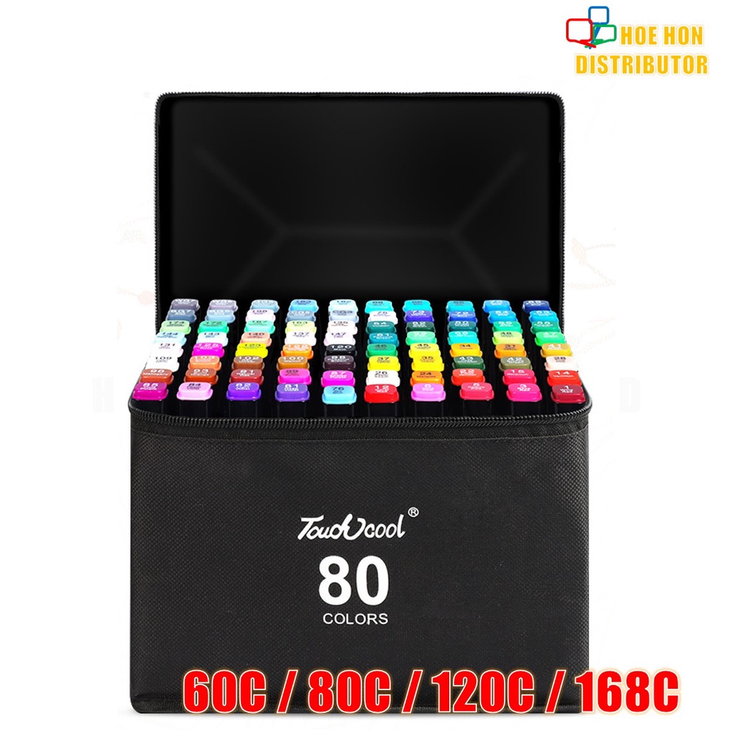 Touch Cool Dual Tip Design Draft Drawing Sketch Art Marker 1.5mm - 6mm ...