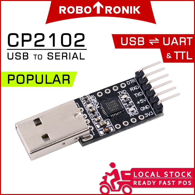 CP2102 / CH9102 [USB to UART / TTL] Programmer CP 2102 CH 9102 | Shopee Malaysia