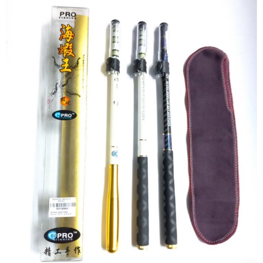 PRO FISHING CARBON PRAWN POLE ROD | Shopee Malaysia