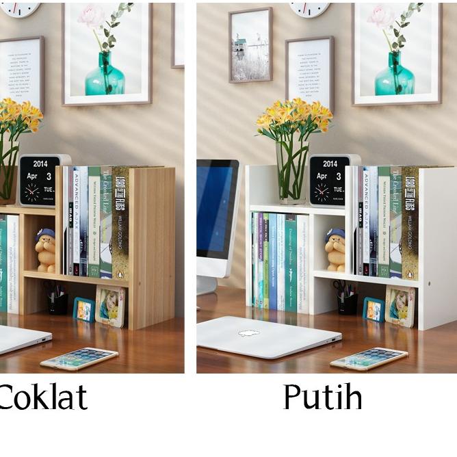 (C_07) 3.3 Muzy Mini portable Wood Bookshelf Strong And Sturdy ...