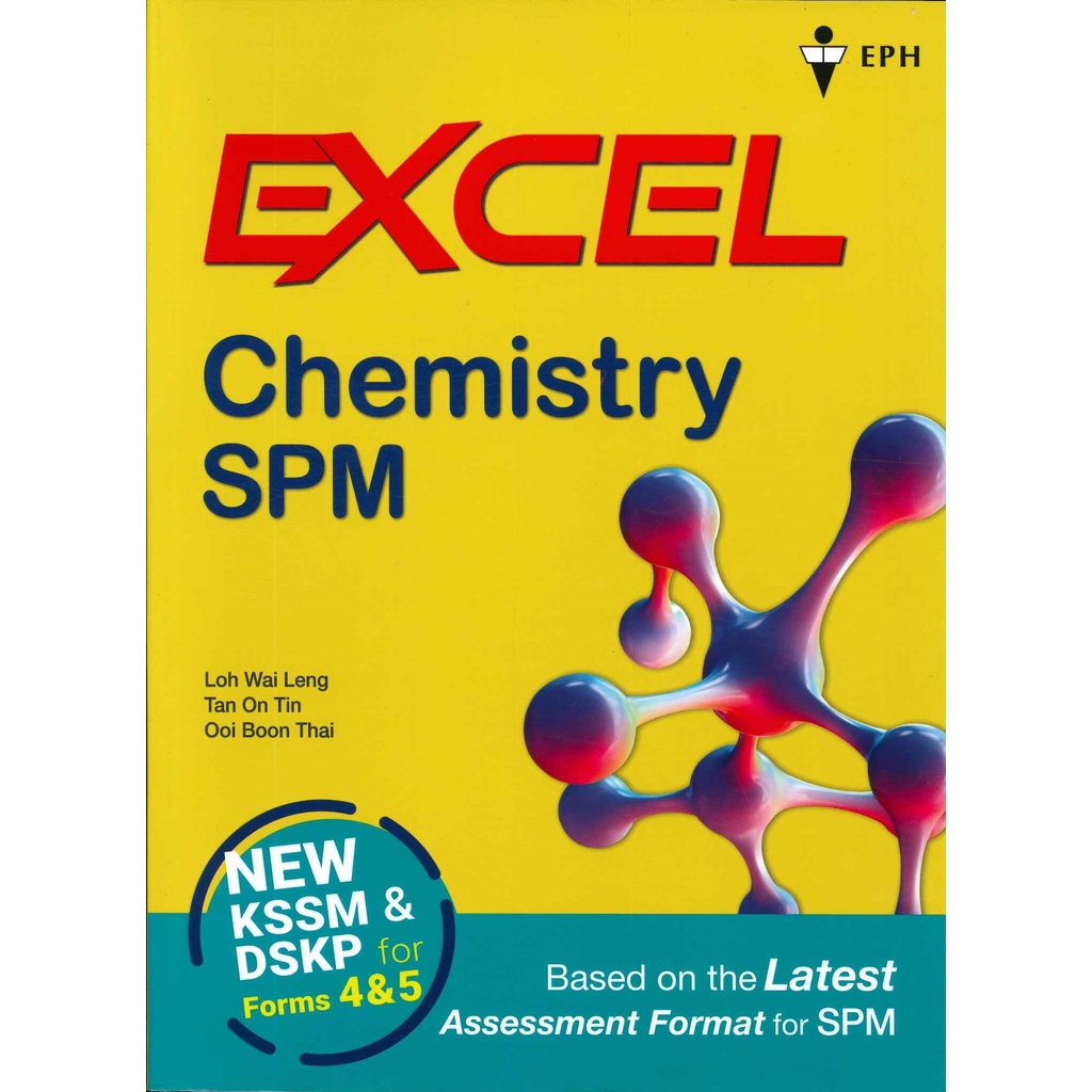[2021] EXCEL Chemistry SPM KSSM | Shopee Malaysia