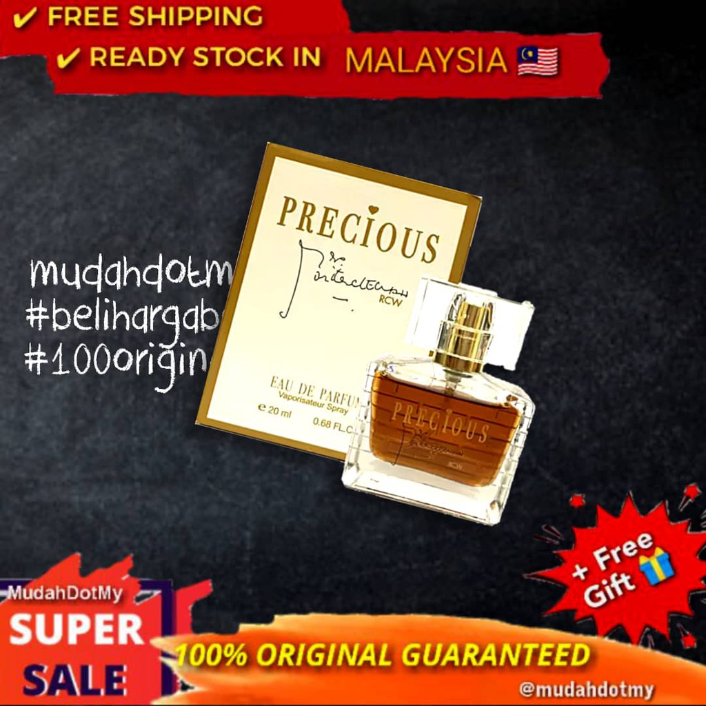 🔥Offer💯Original PRECIOUS PERFUME BY RCW (30ml) | Shopee Malaysia