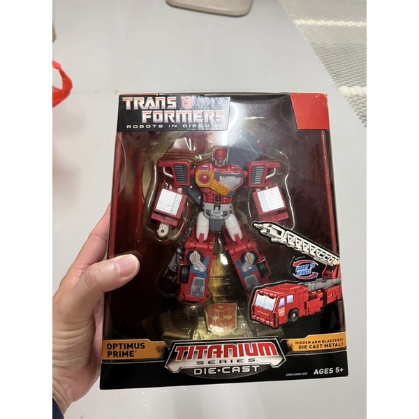 Transformers Titanium Series Optimus Prime (Fire Convoy) | Shopee Malaysia