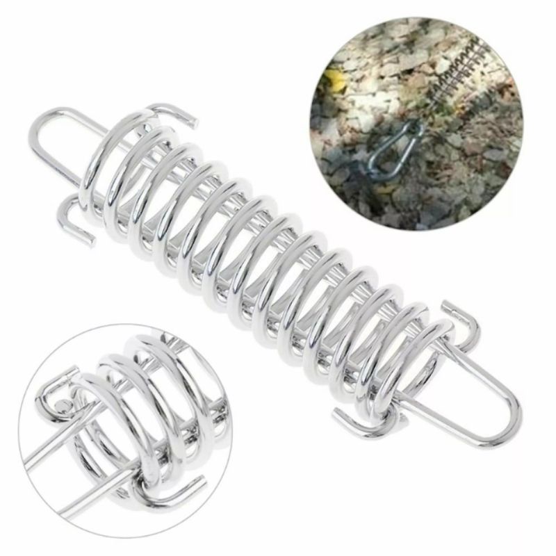 3pcs Heavy Duty Stainless Steel Camping Awning Tent Rope Tensioner ...