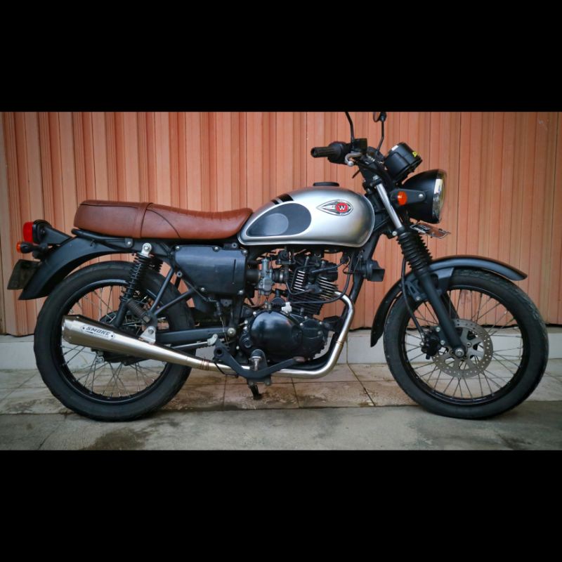 Kawasaki W175 Smoke Muffler Jap Titan Type Exhaust | Shopee Malaysia