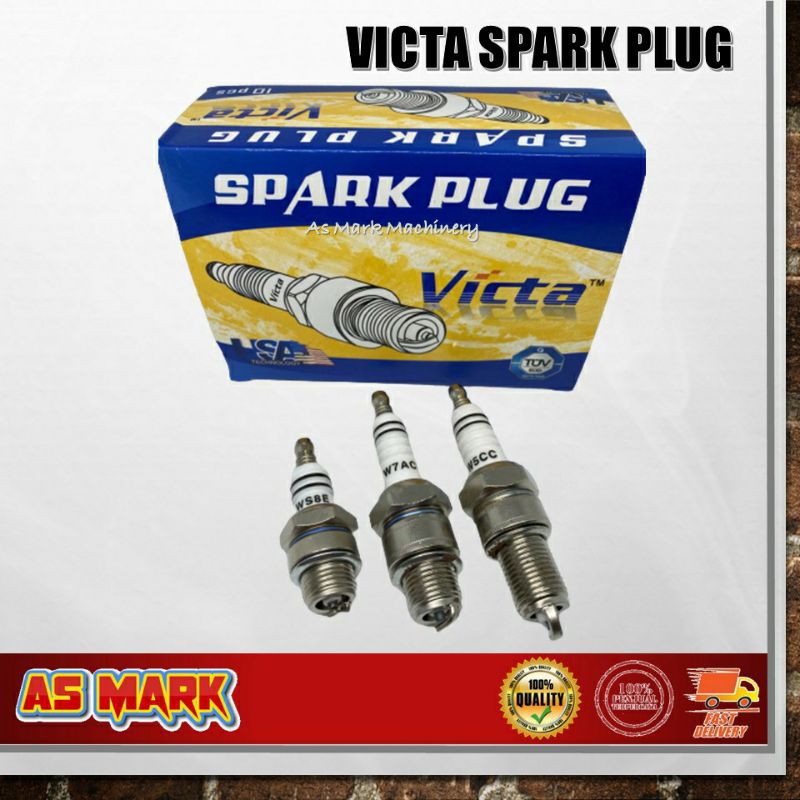 Victa Spark Plug 100% Original Plug Api Mesin Rumput Chainsaw | Shopee ...