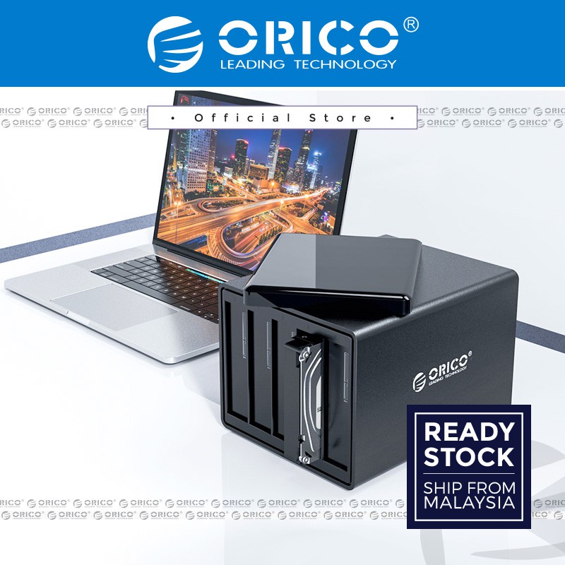 ORICO 5 Bay USB3.0 Hard Drive Enclosure (Max 50TB/3.5") NS500U3 ...