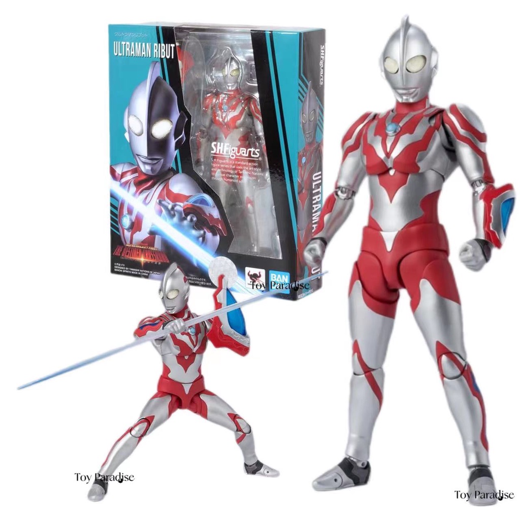Original Bandai Tamashii Nations S.H.Figuarts 15cm Ultraman Ribut-Ultra ...