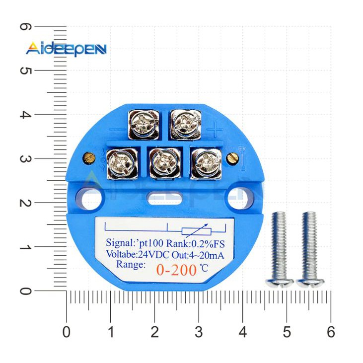 🔥Local Ready Stock 🔥RTD PT100 Temperature Sensor Transmitter Module DC ...