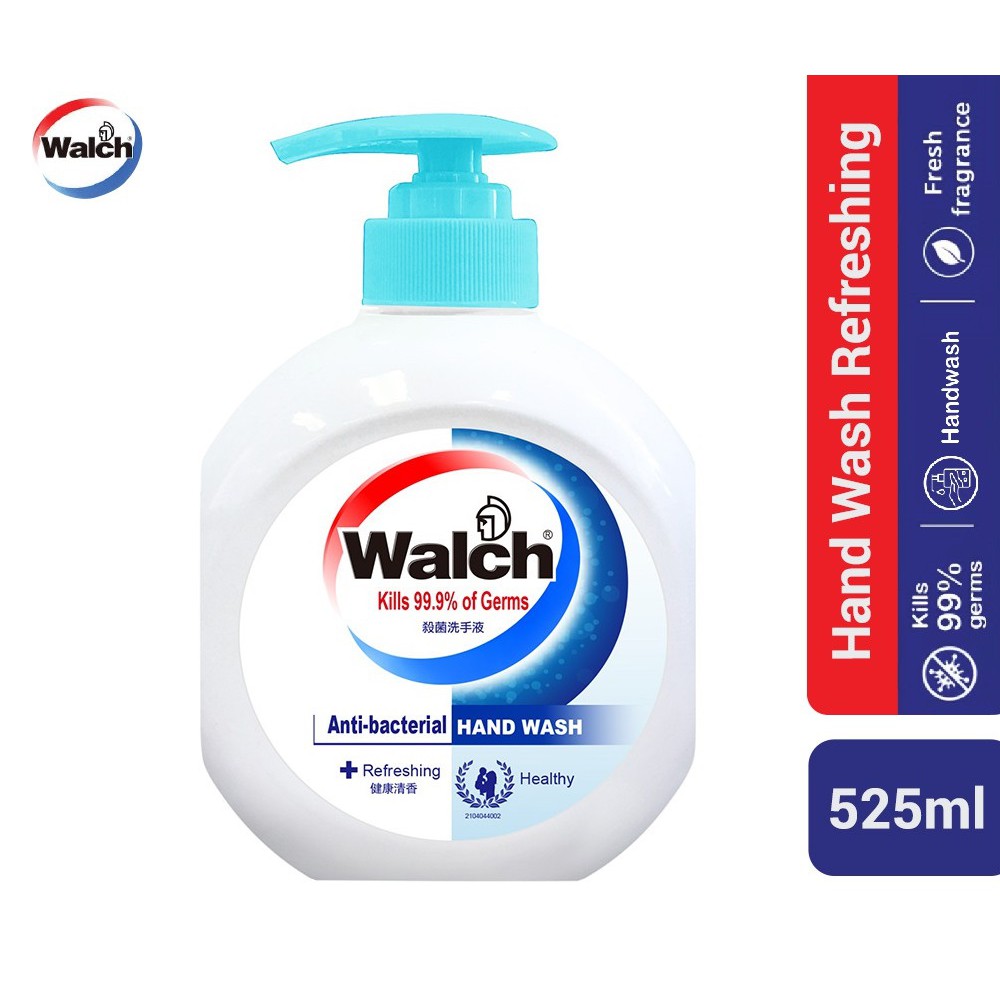 Walch Germany Refreshing Antibacterial Hand Wash 525ml | Shopee Malaysia