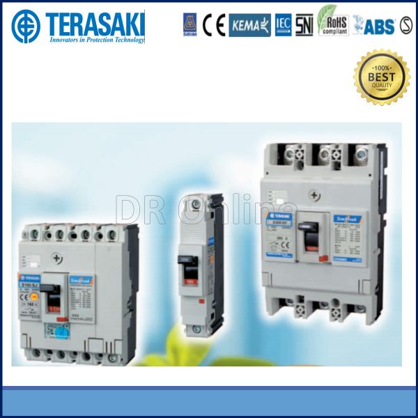 TERASAKI MOULDED CASE CIRCUIT BREAKER ( MCCB ) 3P 25KA 150A , (E250F) | Shopee Malaysia