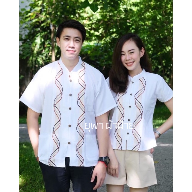 Mandarin Collar Cotton Clothes With Bow Buttons And Walk The Rope ...
