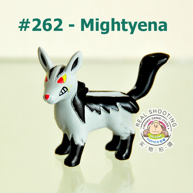 [262-Mightyena] Pokemon Pikachu Collective Figures Toy Doll Cake Topper ...
