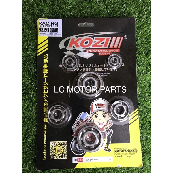 KOZI HONDA EX5 / EX5 DREAM RACING BEARING SET BEARING ENGINE ENGIN ...