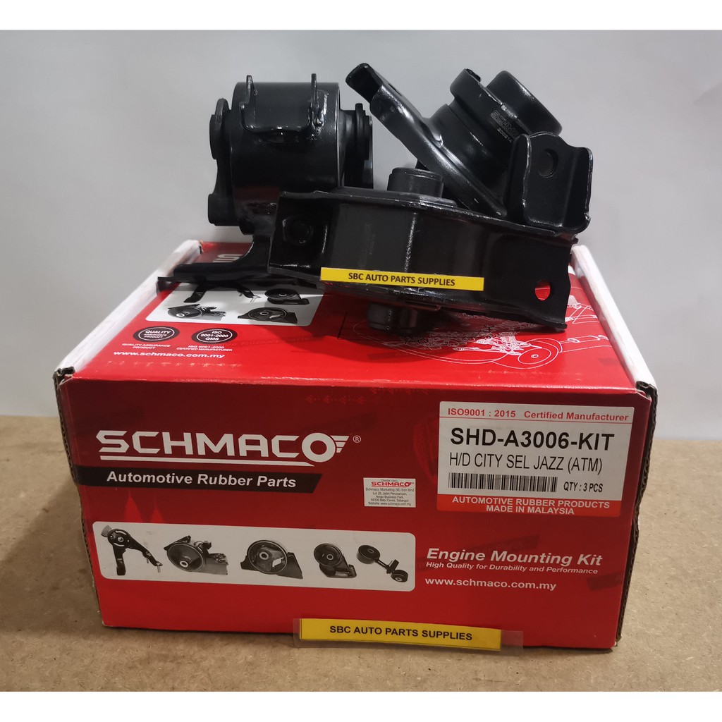 SBC AUTO - SCHMACO ENGINE MOUNTING HONDA CITY SEL , JAZZ (1SET) | Shopee Malaysia