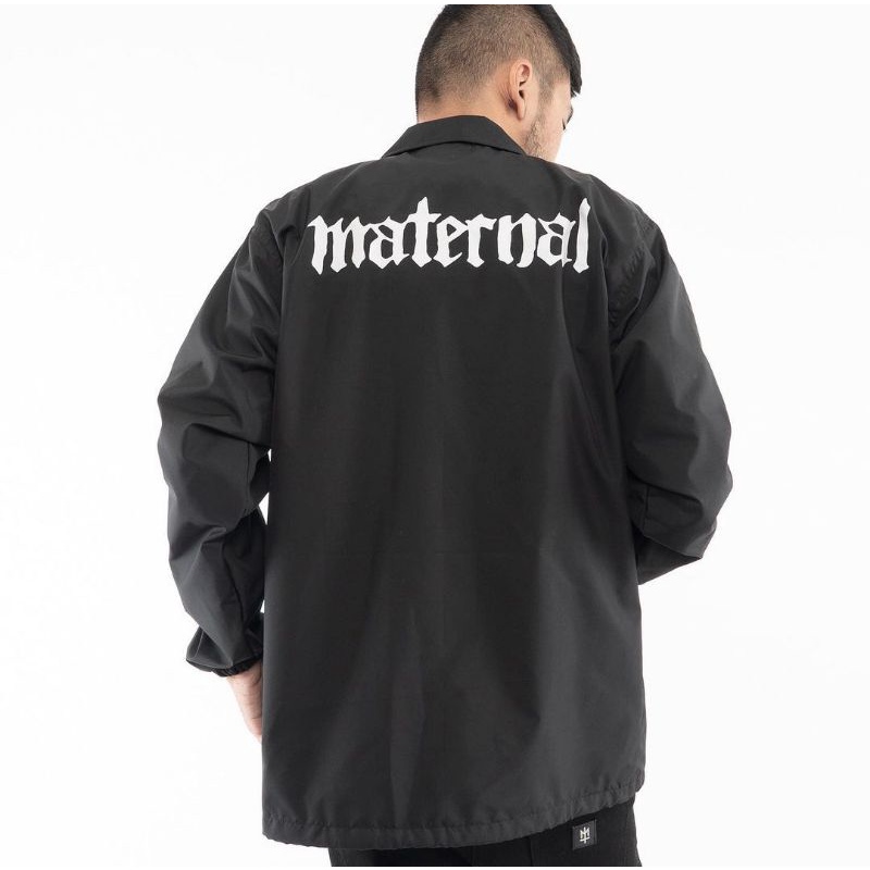 HITAM Maternal Disaster Breacher Black coach Jacket | Shopee Malaysia