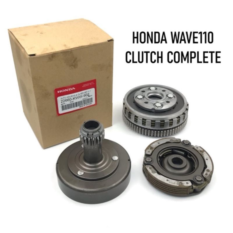 WAVE DX DASH 110 DREAM110 WAVEDASH WAVE110 AUTO CLUTCH HOUSING ASSY & CLUTCH OUTER COMP SET ...