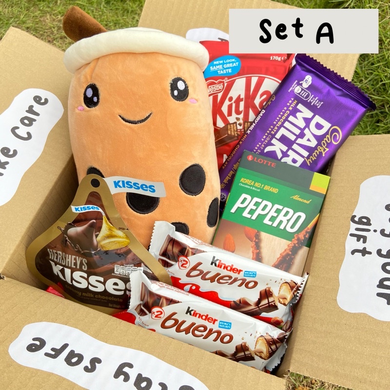 Boba Milk Tea 30cm Gift Box Suprise Box Birthday Present Birthday Gift ...