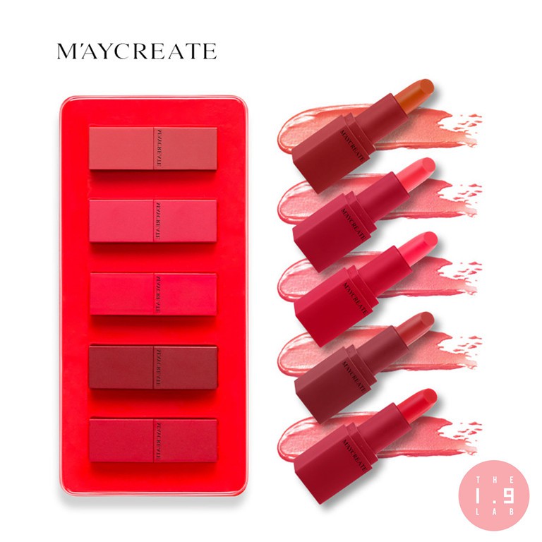 MAYCREATE 5 in 1 Mini Lipstick Kit | Shopee Malaysia