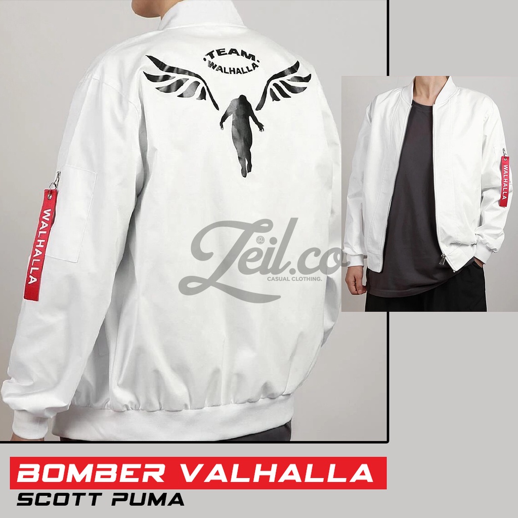Valhalla Bomber Jacket Anime Tokyo Revengers Shuji Hanma Gang ...