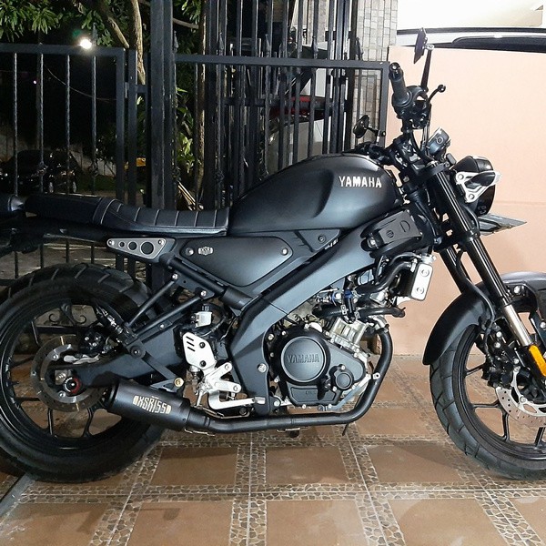Yamaha xsr155 xsr 155 Exhaust model SR - yamaha PNP | Shopee Malaysia