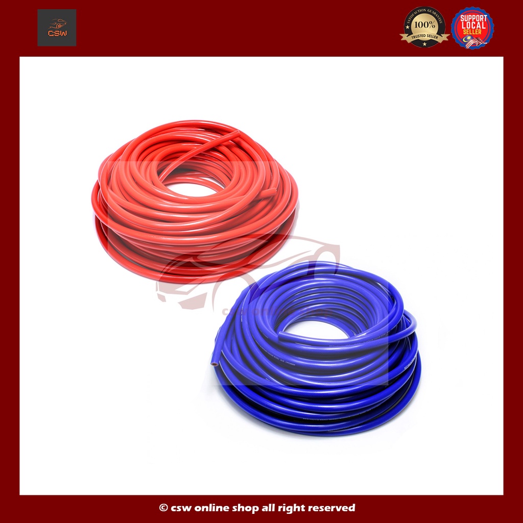 2m / 30m Samco Silicone Vacuum Hose Car Engine Hose Piping Engine Pipe ...