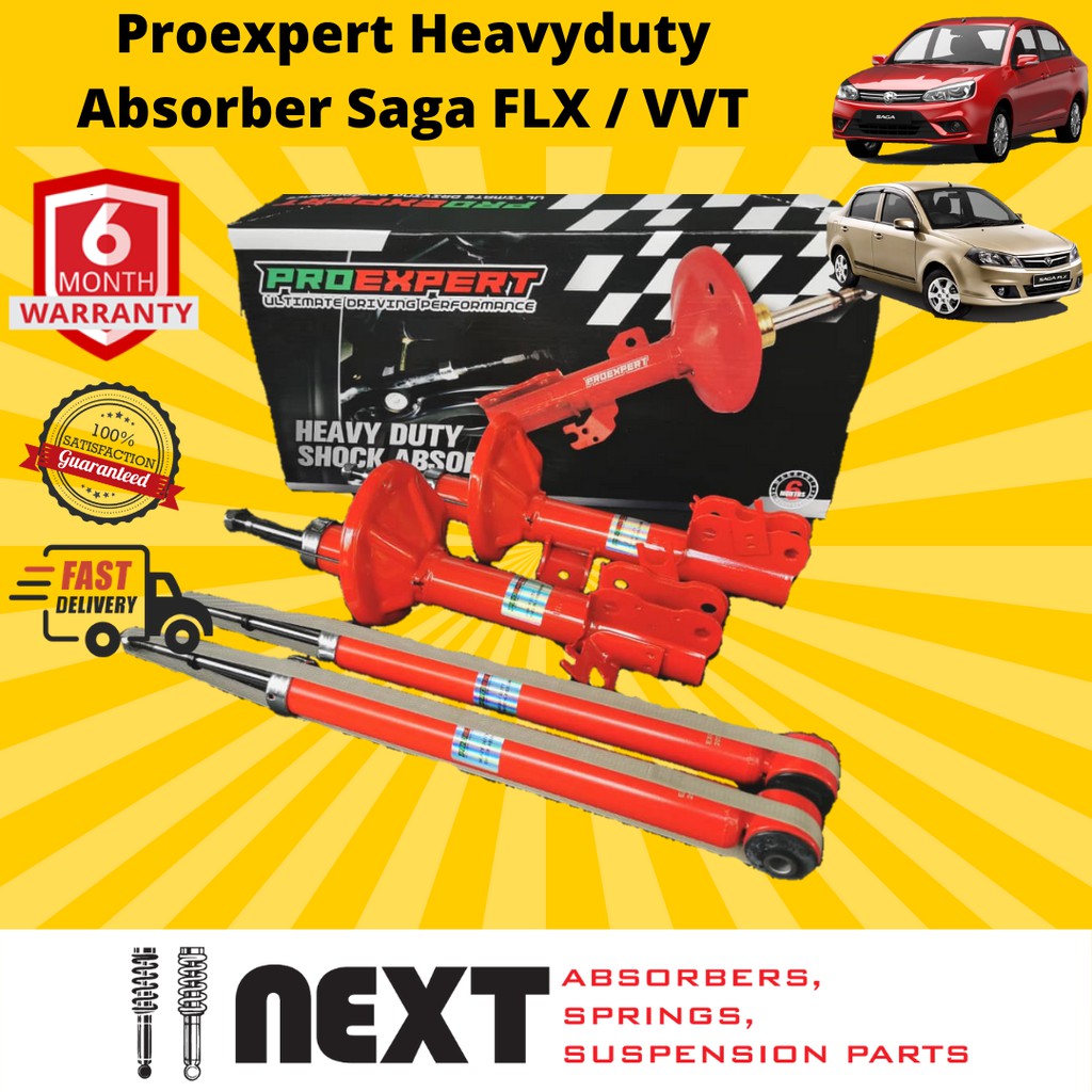 (FAST SHIPPING) Proexpert Heavy Duty Absorber Saga FLX Saga Vvt Sv ...