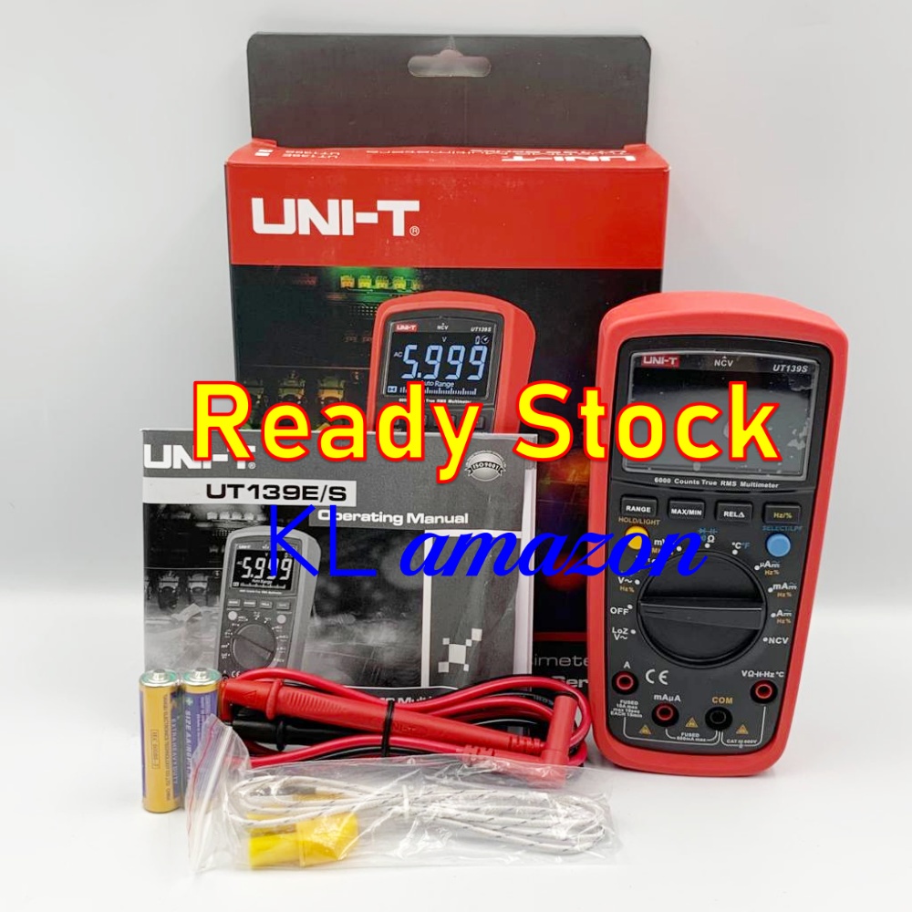 (VERY FAST DELIVERY!) Uni-Trend UT139S True RMS Digital Multimeter | Shopee Malaysia