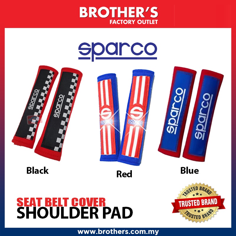 SPARCO Universal Shoulder Pad 2PCS Racing Attitude Safety Belt Cover ...
