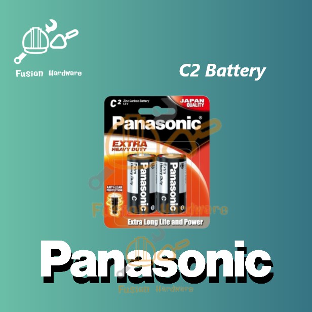 🔥 Ready Stock 🔥 Panasonic Extra Heavy Duty Battery C2 | Shopee Malaysia