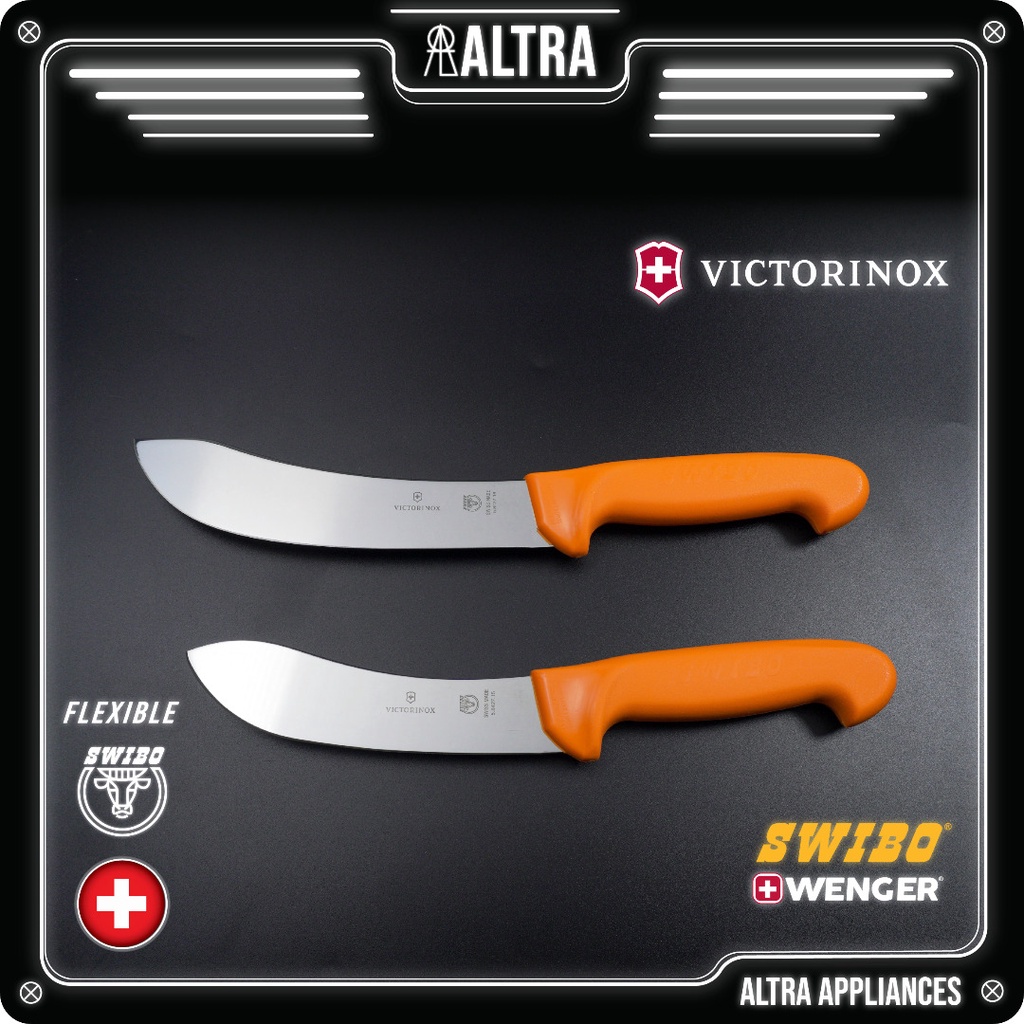 🇨🇭 Victorinox Swibo 6" & 7" Skinning Knife / Kitchen Knife / Pisau ...