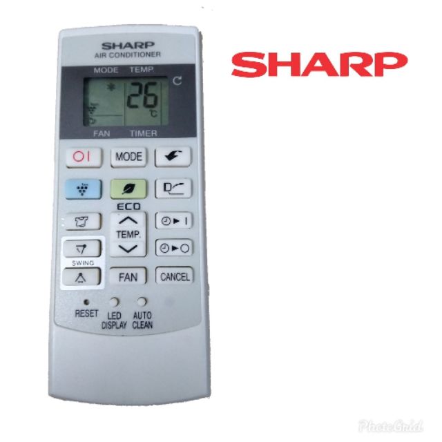 Sharp air cond remote control (pci) | Shopee Malaysia