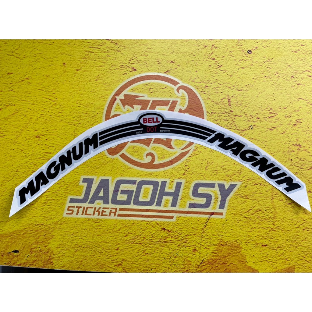 Sticker Magnum BELL Helmet item RARE【HIGH QUALITY】 | Shopee Malaysia