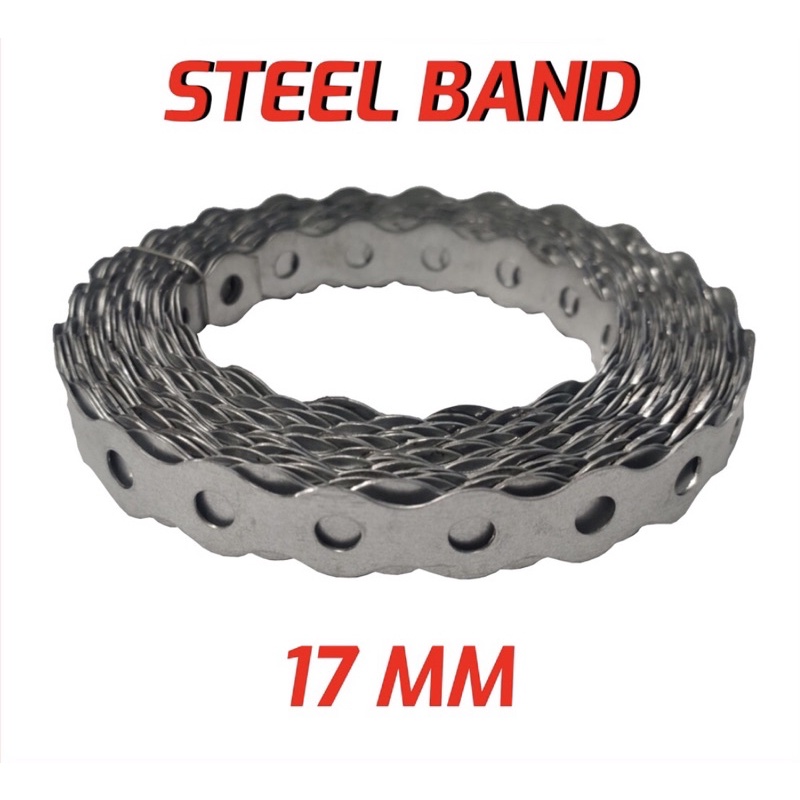 Steel Band / Besi 88 / Besi Lapan Lapan - 12mm / 17mm (Kaki / Feet ...