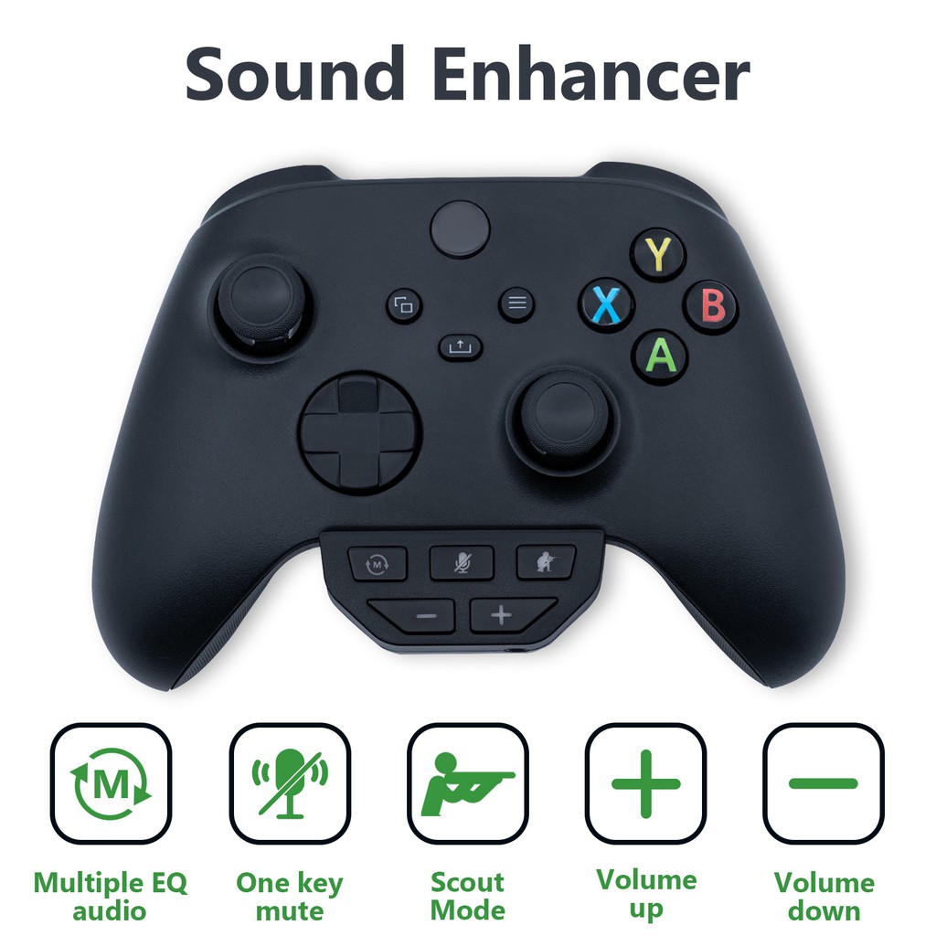 Sound Enhancer Adapter for Xbox One with 3.5mm Jack/Xbox Series S ...
