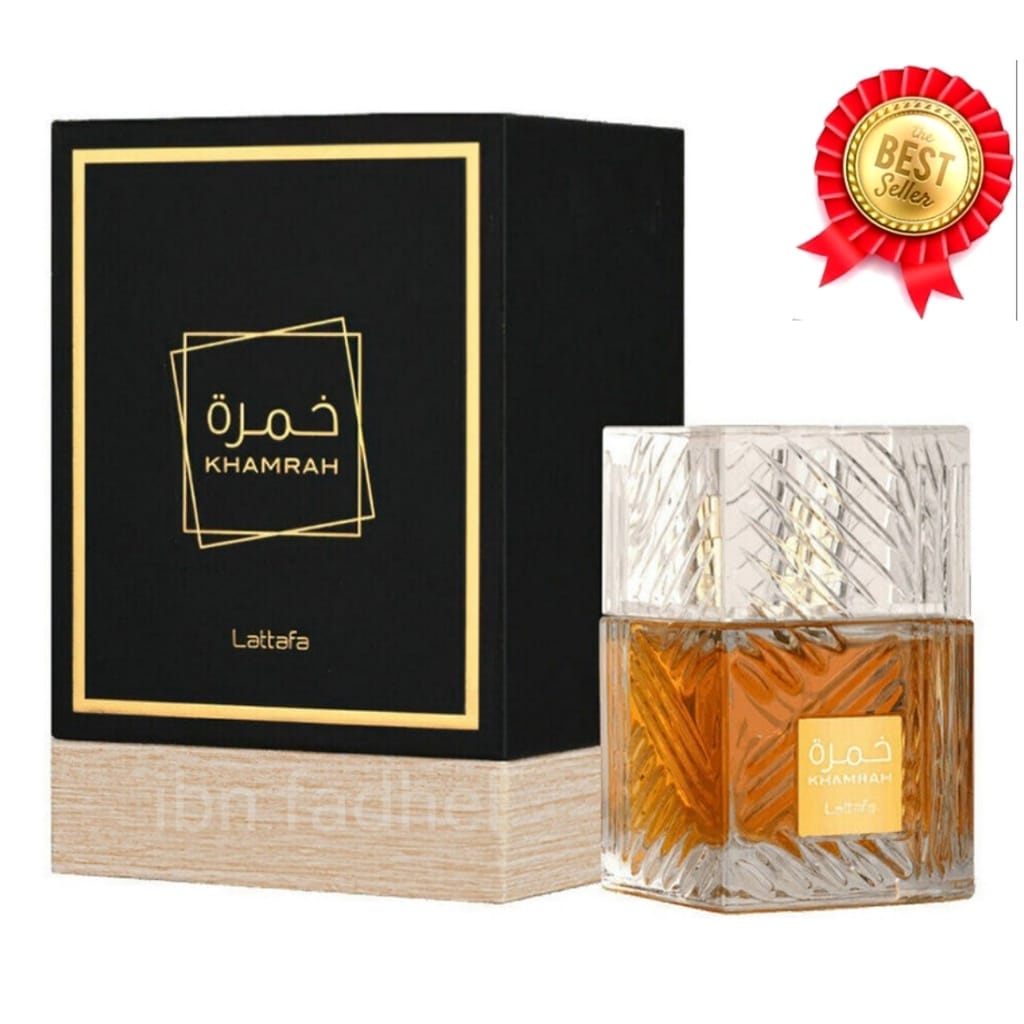 Khamrah - Eau De Parfum Spray (100 ml - 3.4Fl oz) by Lattafa | Shopee ...