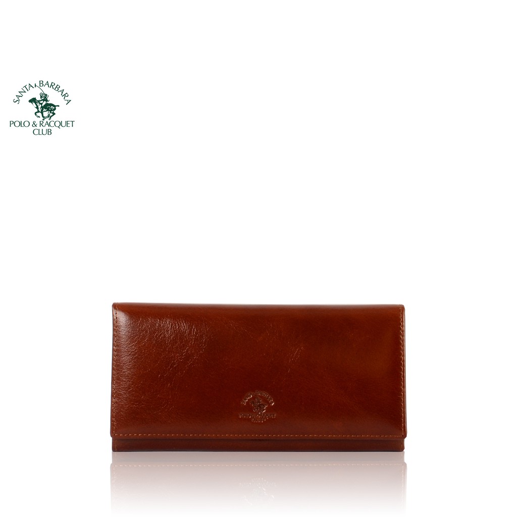 Santa Barbara Polo & Racquet Club Women Oil-Tanned Bi Fold Long Wallet ...