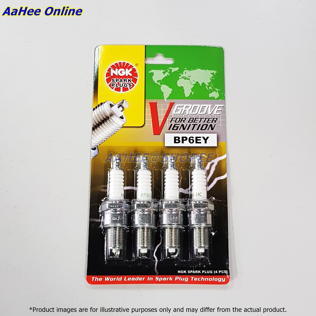 NGK BP6EY Spark Plug - Saga Iswara Wira 1.3 1.5 C22 130Y | Shopee Malaysia