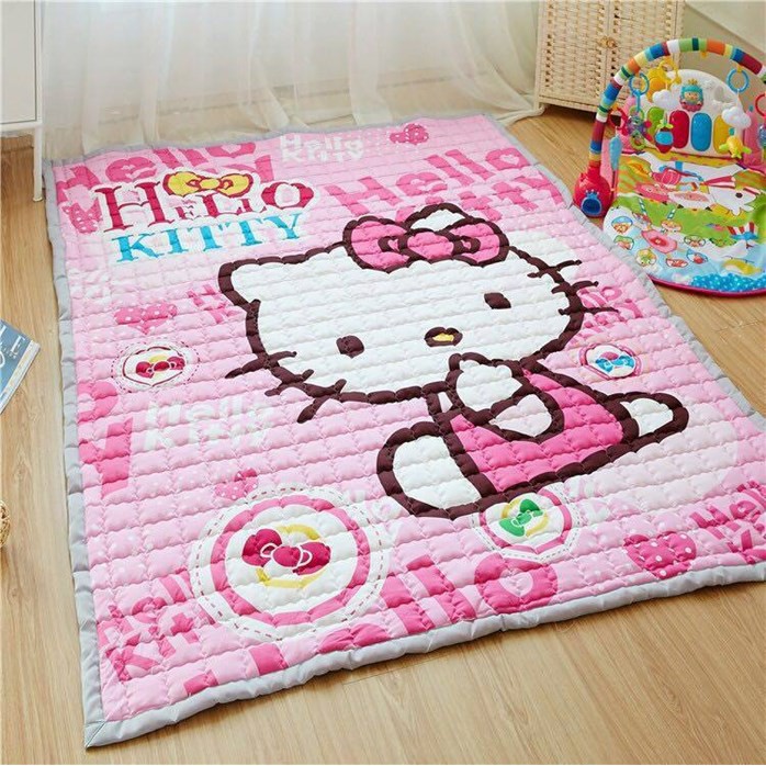 HELLO KITTY FLOOR MAT ( SZ 150CM X 200CM ) | Shopee Malaysia