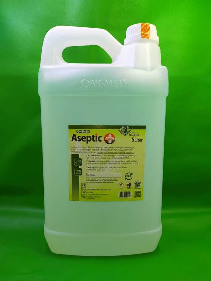 Aseptic Plus 5 Liter Onemed Liquid | Shopee Malaysia